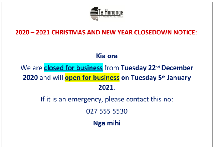 HOME - Te Hononga O Tamaki Me Hoturoa